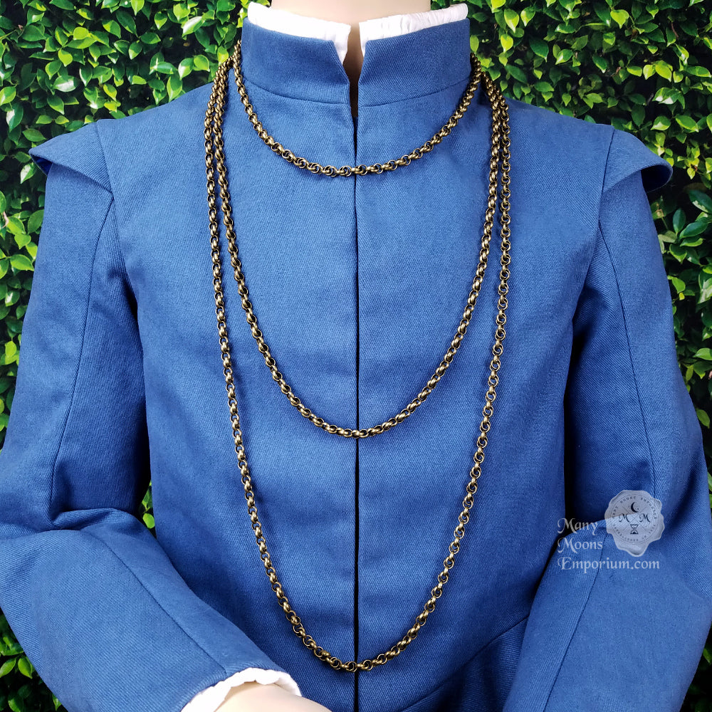 Baron Yardley Renaissance Chain for men in Antique Golden – Many Moons ...