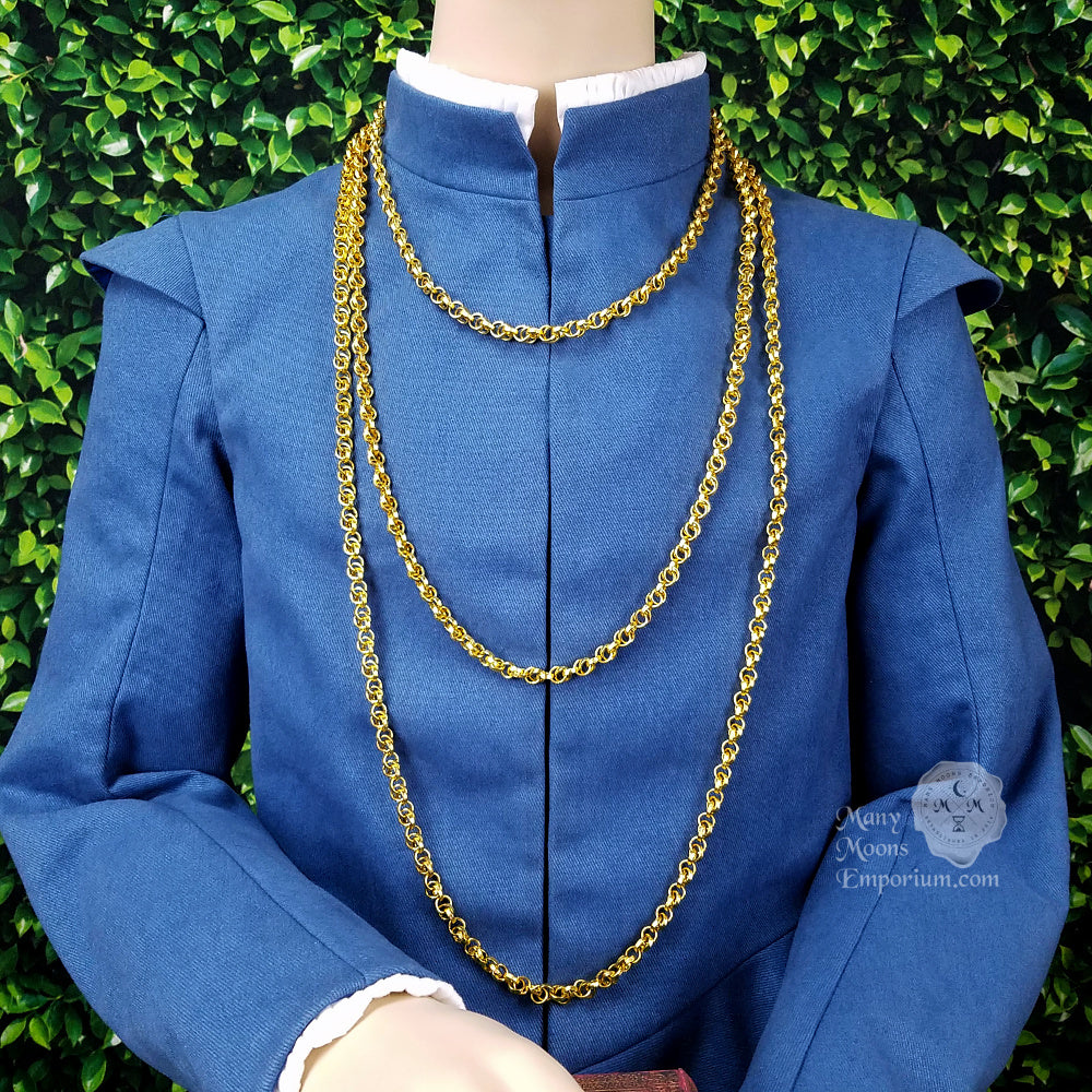 Baron Yardley Renaissance Chain for men in Antique Golden – Many Moons ...